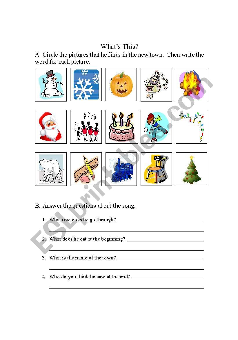 English worksheets: What´s this