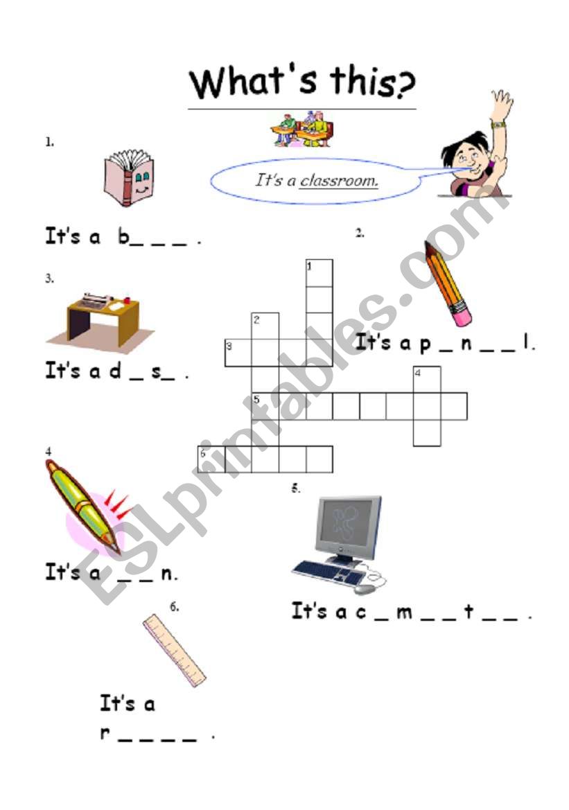 what ´s this? - ESL worksheet by celiamc