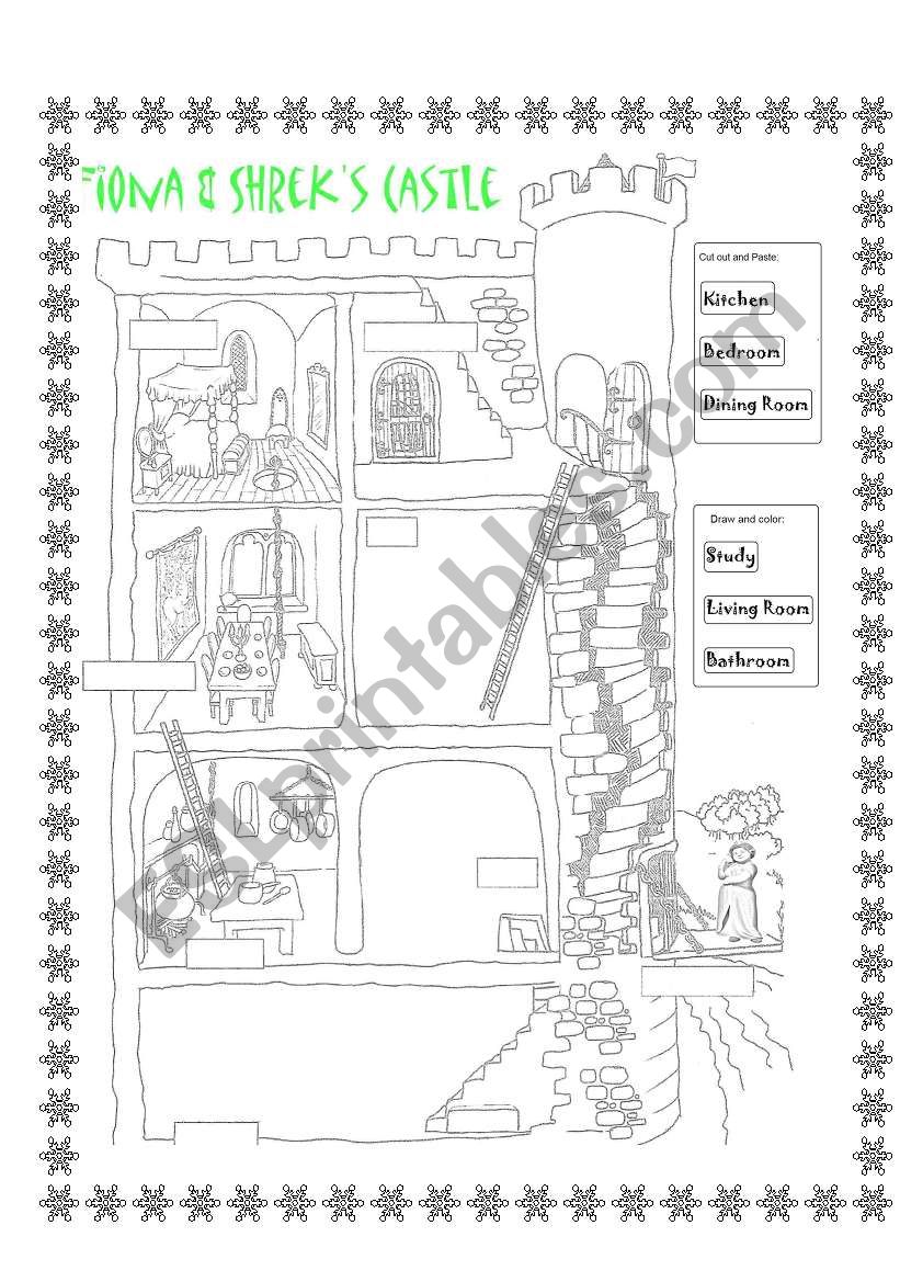 Fiona´s Castle - ESL worksheet by plaramos