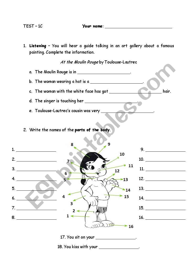 Test on Present Simple/Continuous - ESL worksheet by andiboszi18