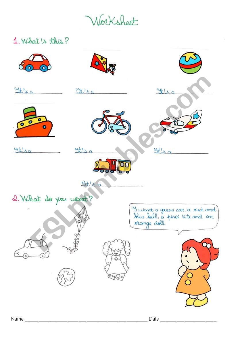 what´s this? - ESL worksheet by Gataferrugem