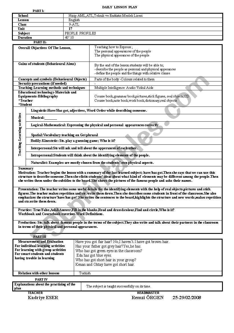 Doc A Detailed Lesson Plan In Grade 9 English Beberly Home Lancaster