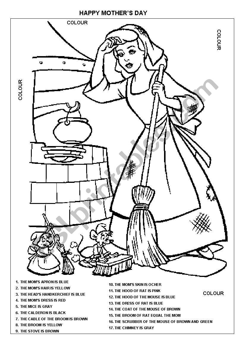 MOTHER´S DAY - ESL worksheet by Ell@