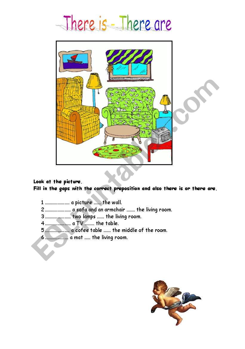 There ´s & there are - ESL worksheet by onuresl