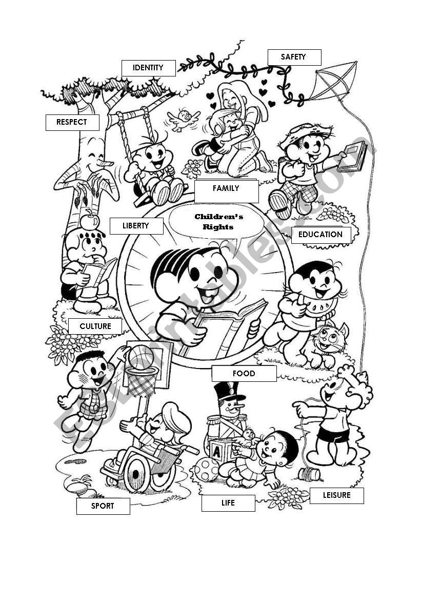 Children´s Rights - ESL worksheet by ESLDias