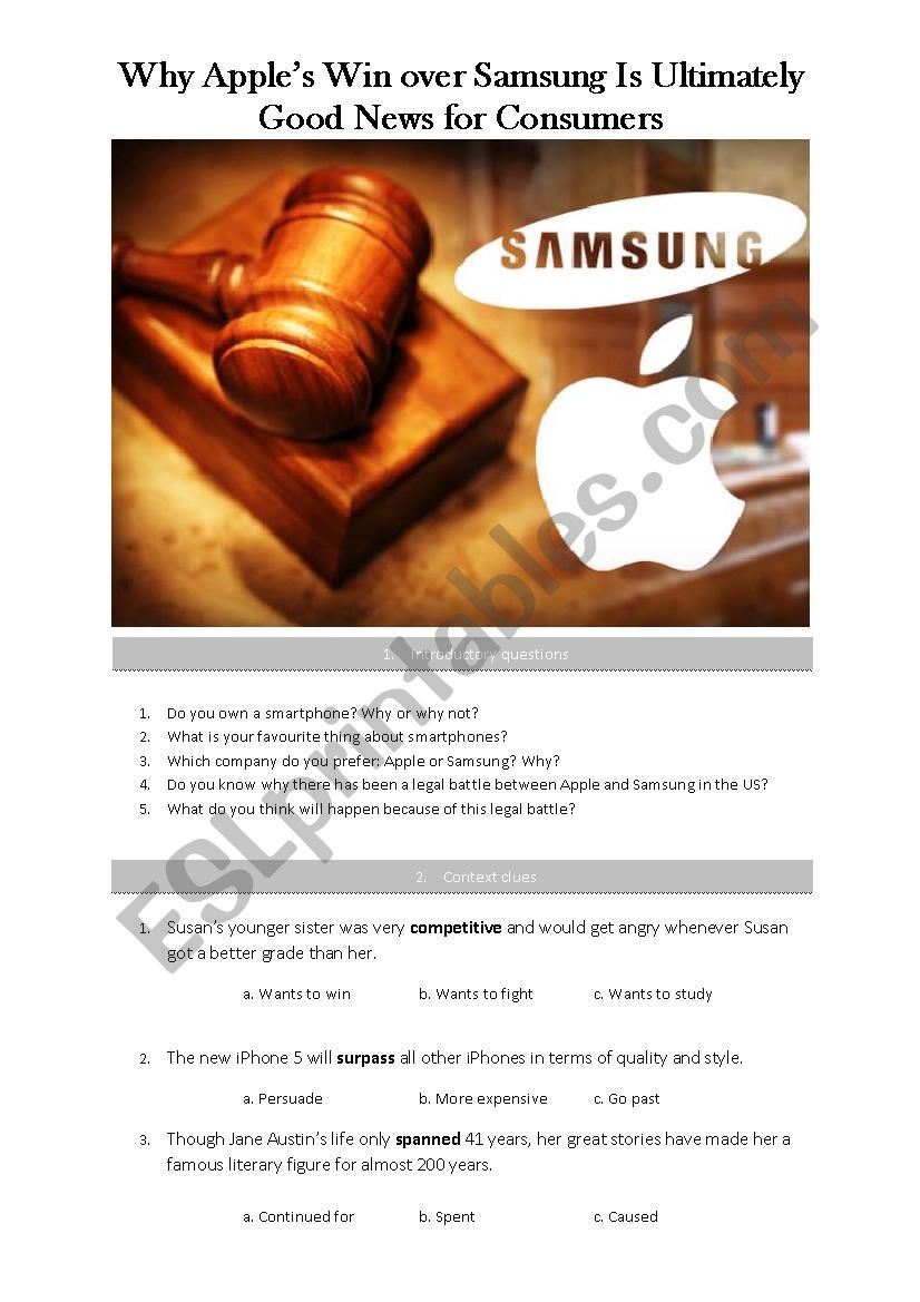 Why Apple’s Win over Samsung Is Ultimately Good News for Consumers ...