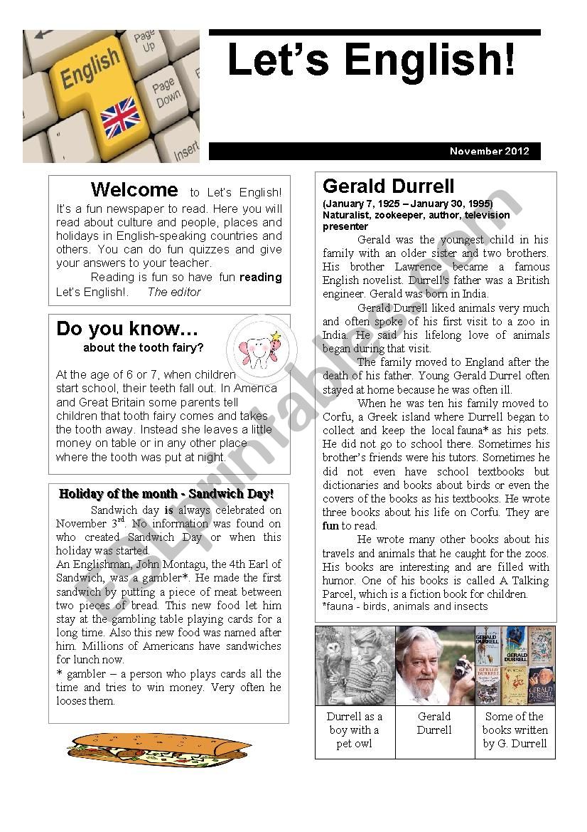 Let´s English! - ESL worksheet by miss K.