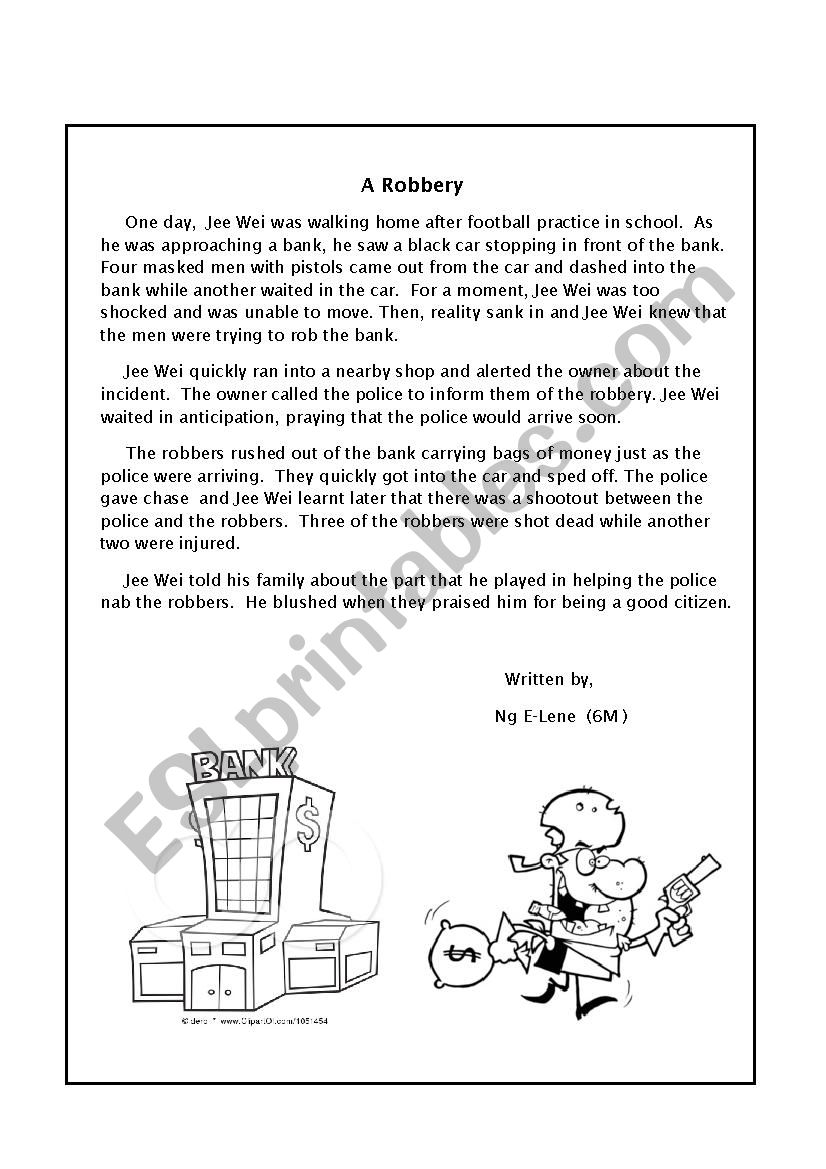 Bank Robbery Essay Telegraph bank-robbery-essay-telegraph