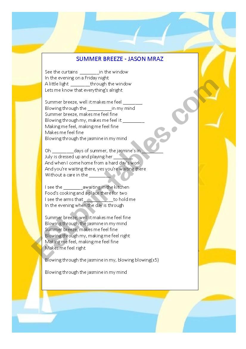 Let´s talk about your summer!! - ESL worksheet by gahe (F)