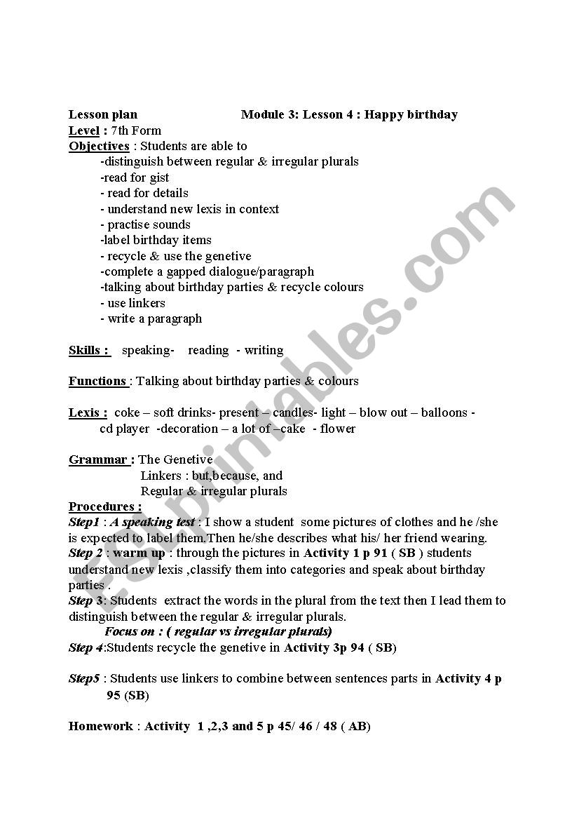 Birthday Lesson Plan For Kindergarten birthday-lesson-plan-for-kindergarten