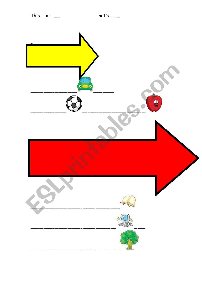 this is... - that´s - ESL worksheet by kitty-kat