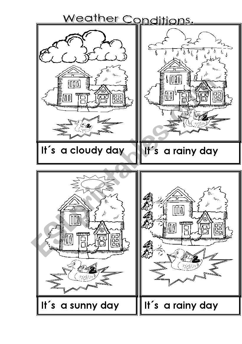 What´s the weather like ? - ESL worksheet by deyanira