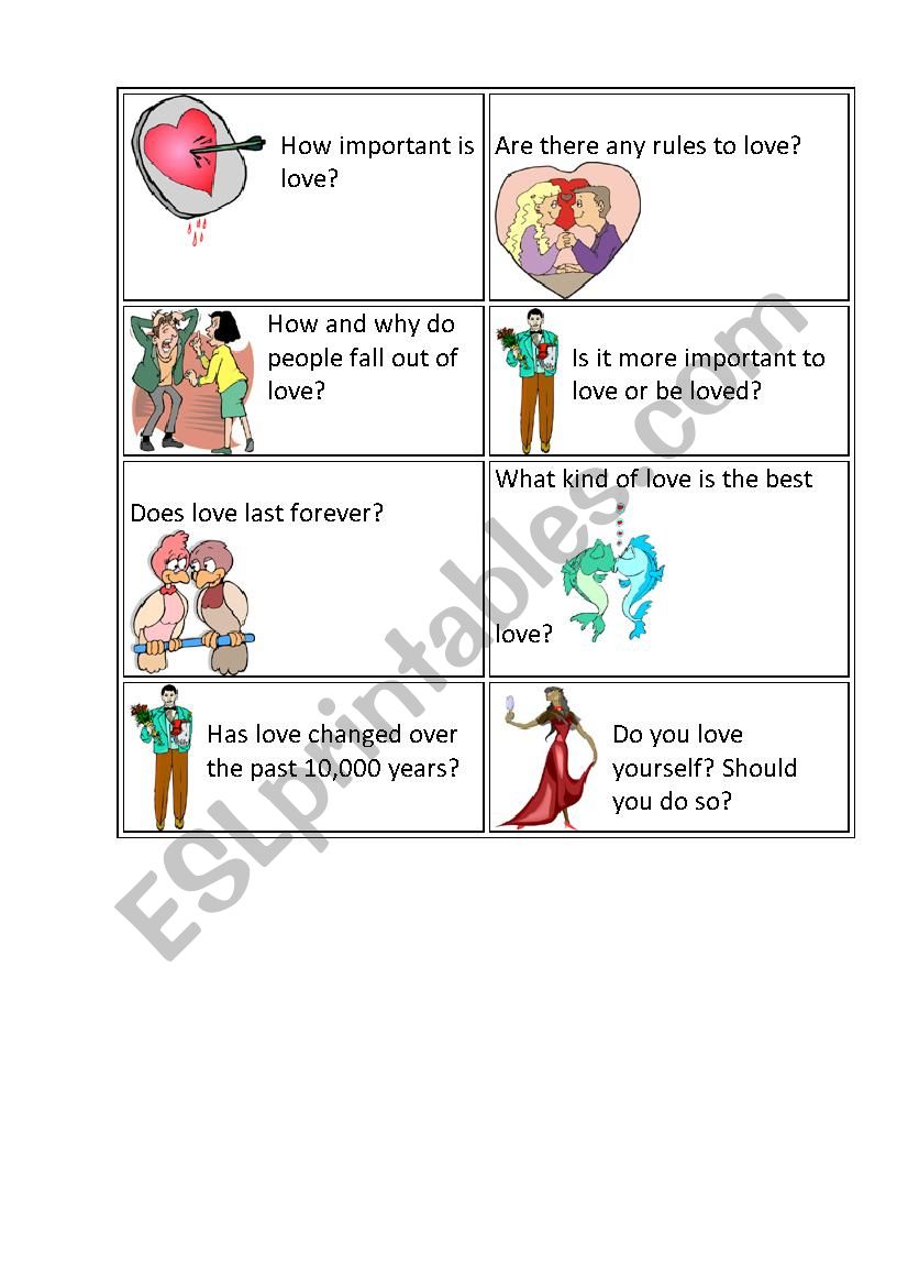 Valentine´s day mingle - ESL worksheet by natalavrova
