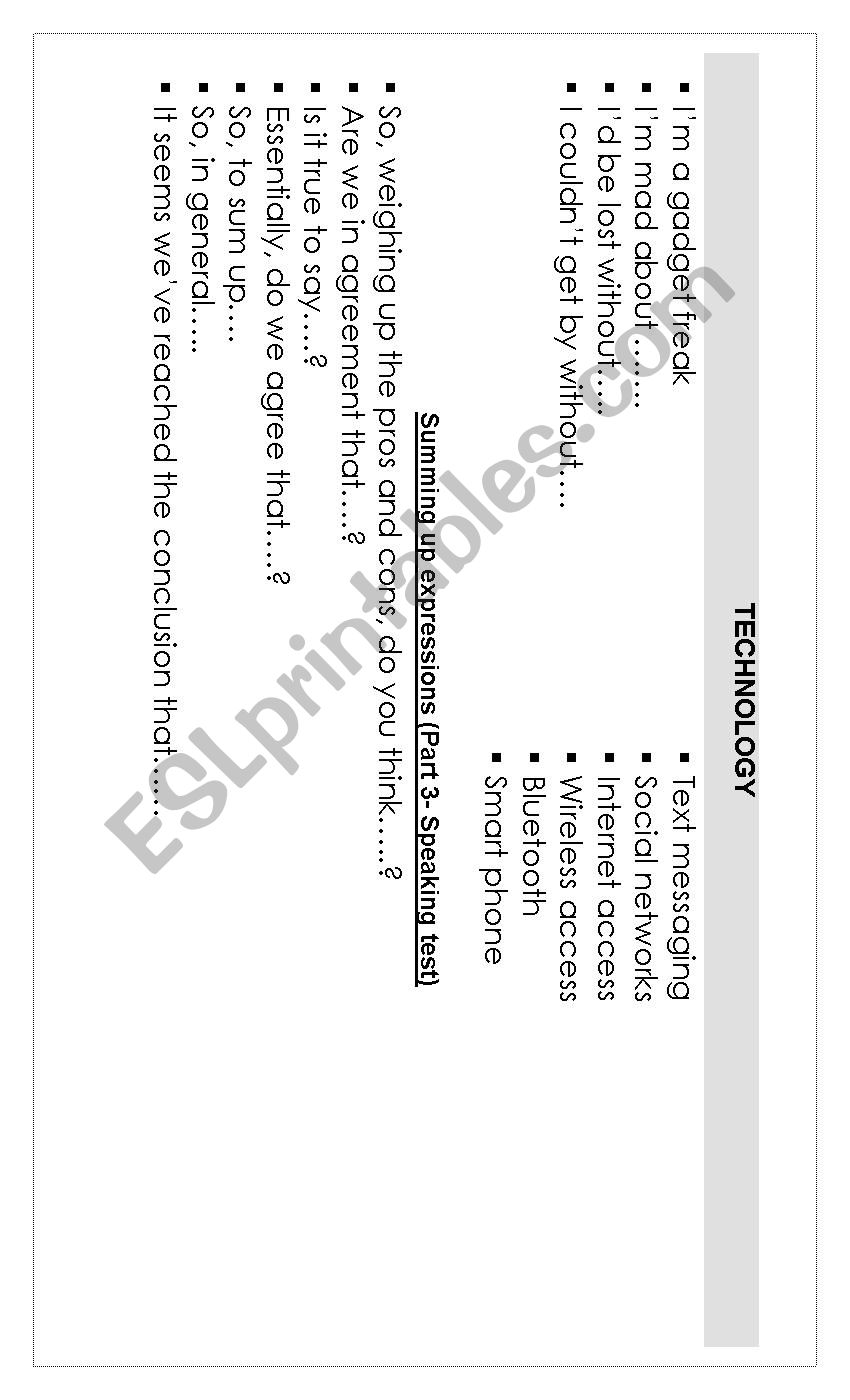 Technology - ESL worksheet by silvinasoledad Technology - ESL worksheet by silvinasoledad