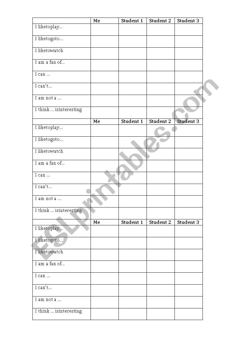 I do too, I don´t either, me too, me neither - ESL worksheet by paliart