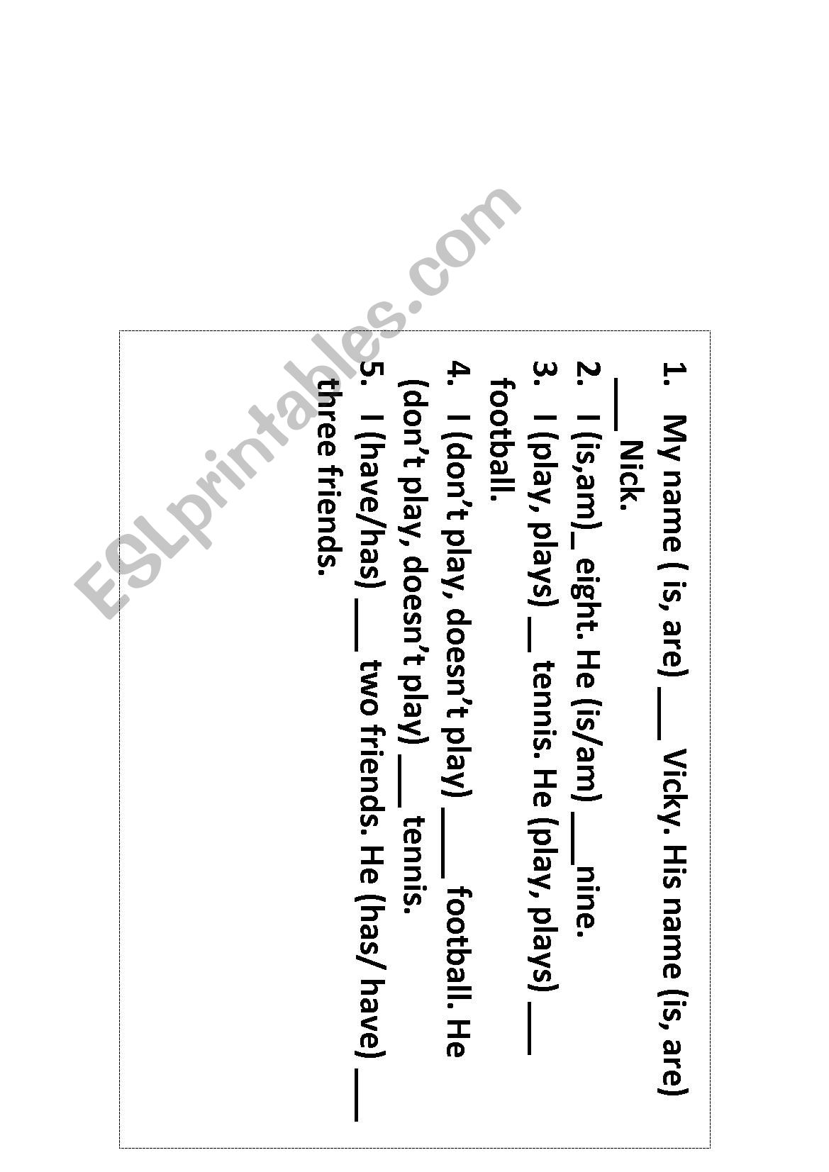 choose the correct verb in present simple - ESL worksheet by ceaceluceste