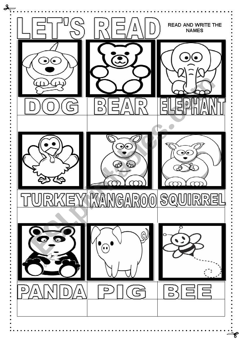 Let´s Read! - ESL worksheet by Nuria08