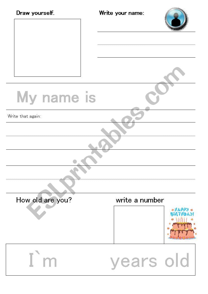 What`s your name? - ESL worksheet by Sorichan