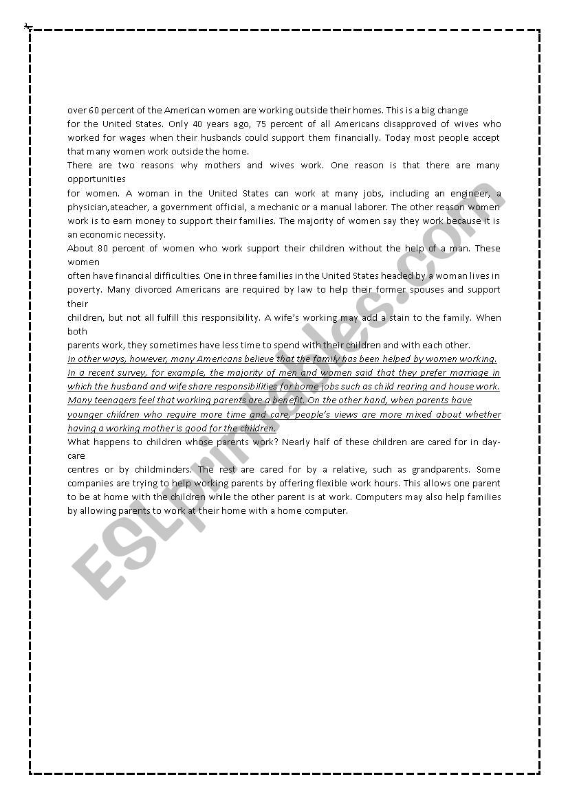 mid term test n° 3 second form - ESL worksheet by insaf hamed mid term test n° 3 second form - ESL worksheet by insaf hamed