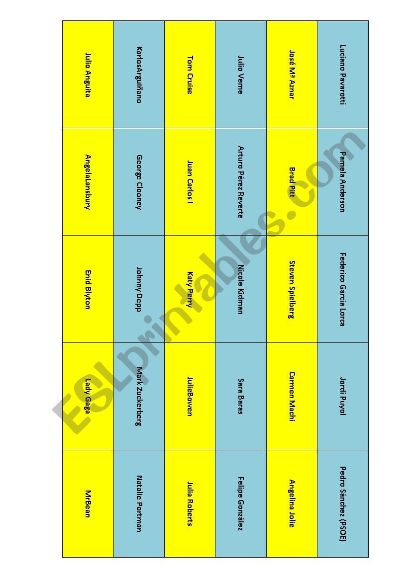 Time´s Up!! - ESL worksheet by Saudadex