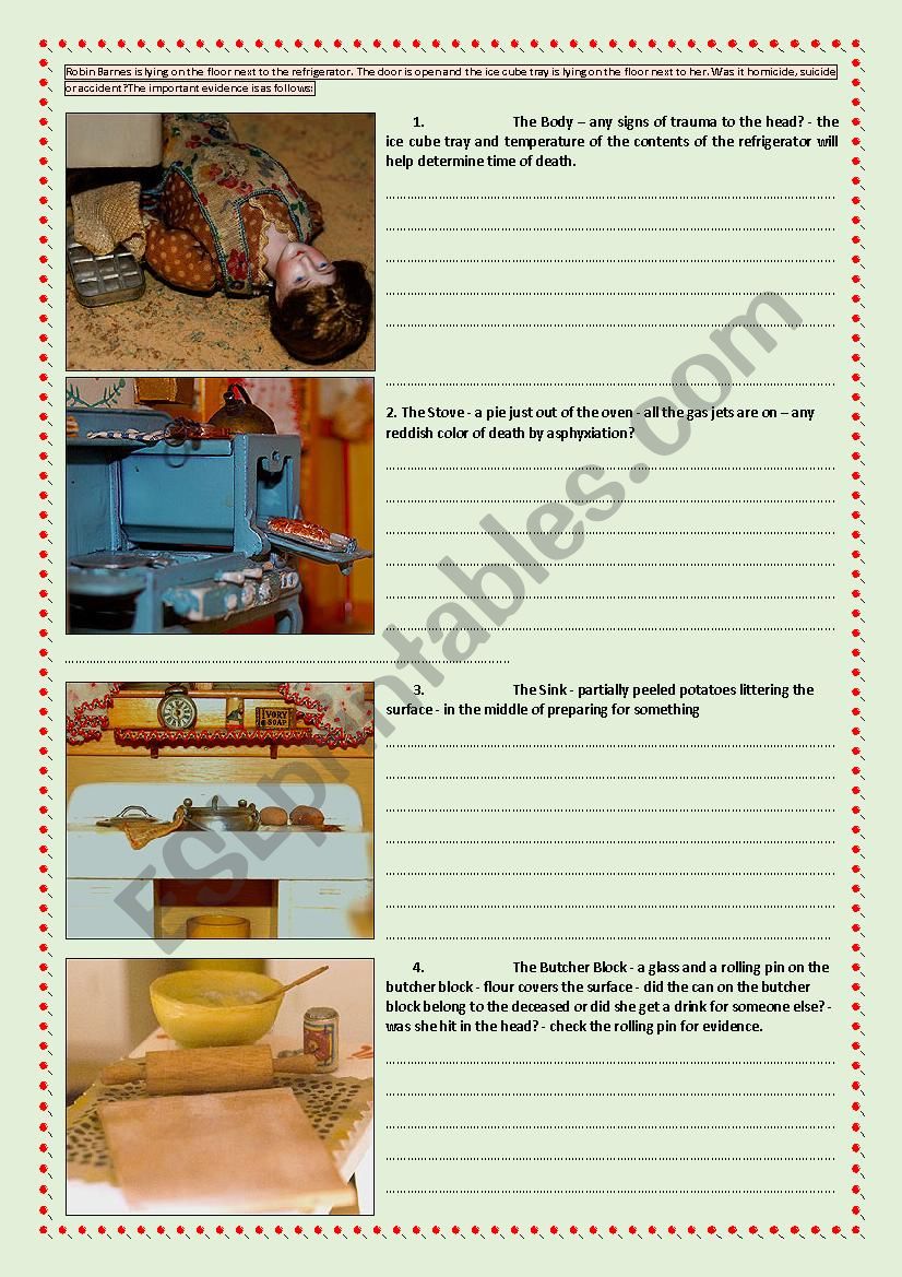 CRIME SCENE INVESTIGATION - Frances Glessner´s Nutshell Part 2 - Solve ...