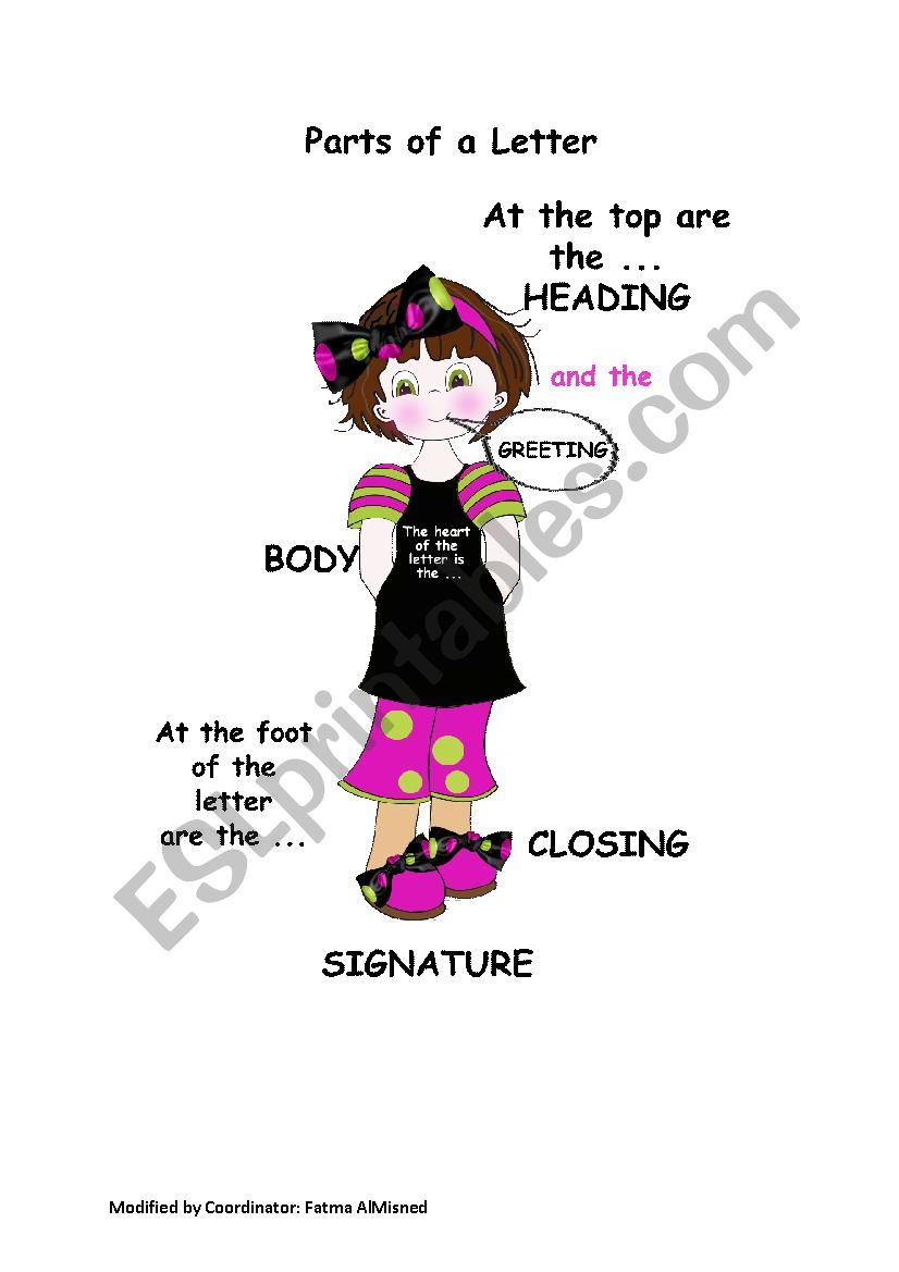 A Friend Letter´s Part - ESL worksheet by fattami