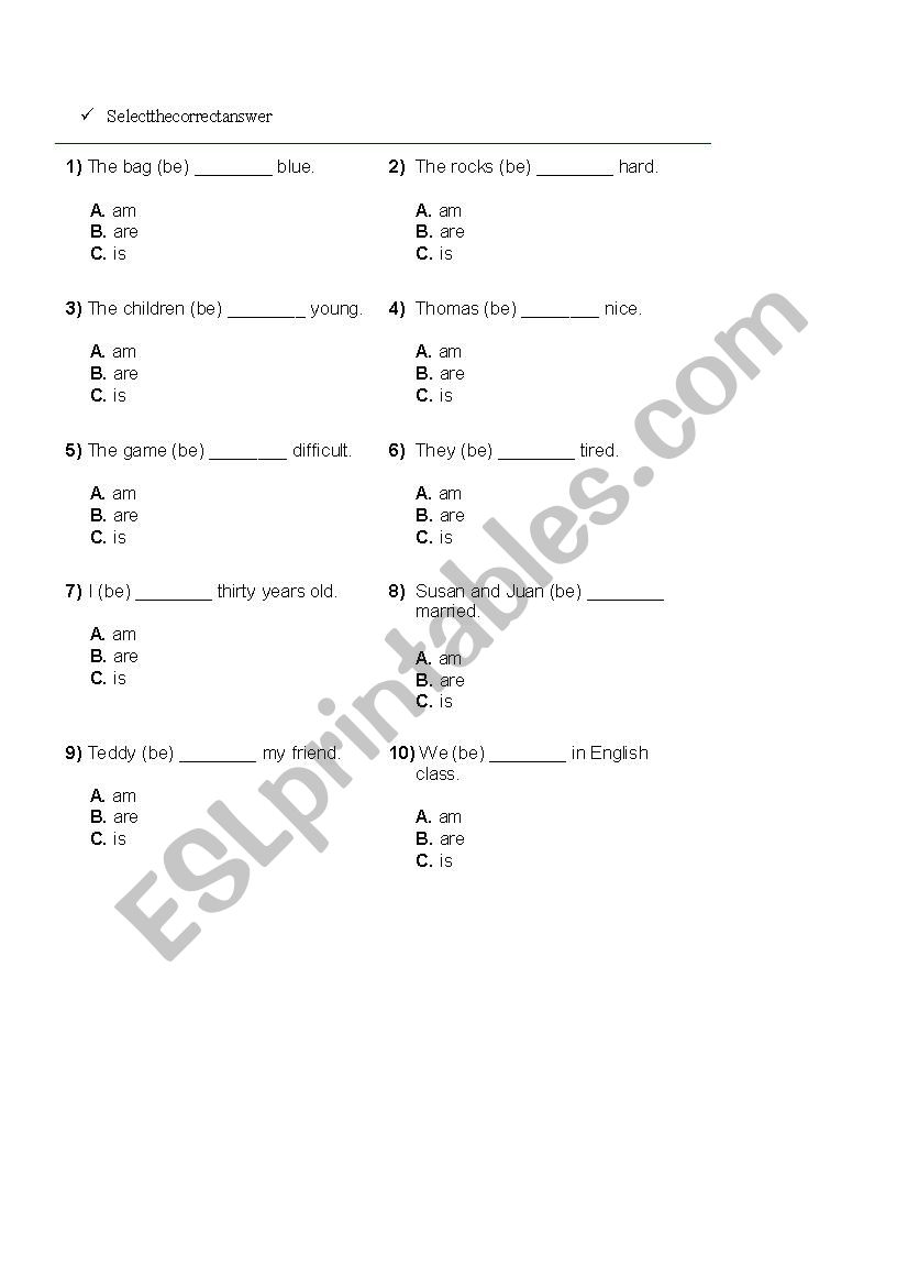The verb to be and the days of the week - ESL worksheet by MARILULUGRAM