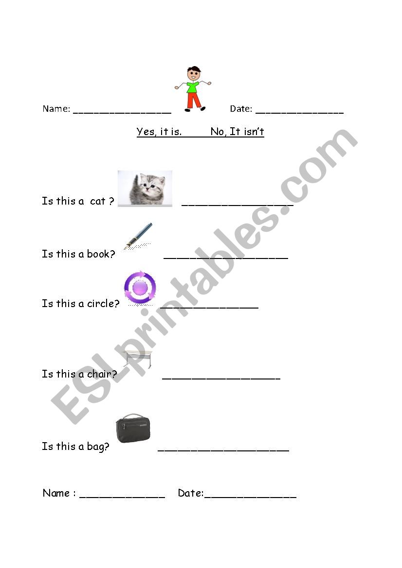 Grammar : Short form of ´Is it´? - ESL worksheet by nanouge