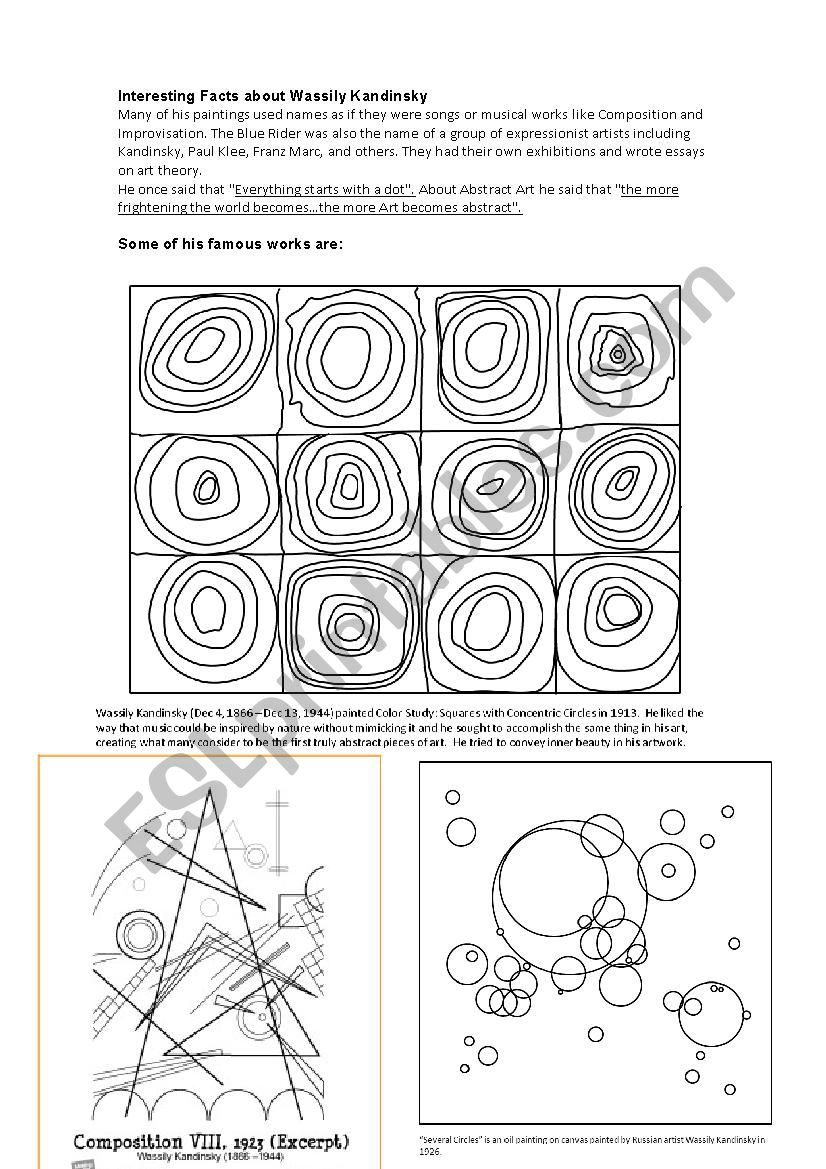 Kandinsky Circles Template