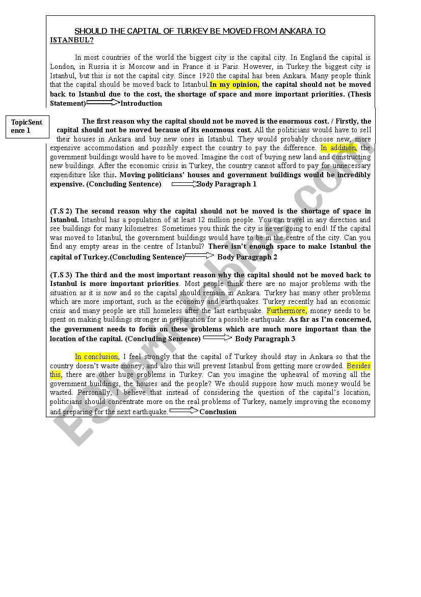 Opinion Essay Topics For Esl Students INKSTERSCHOOLS ORG