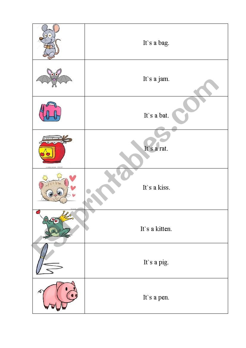 It`s a...... - ESL worksheet by sweet_ns