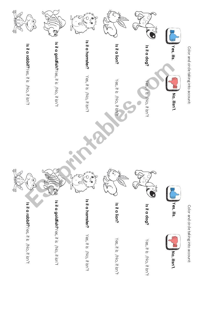 yes it is, no, it isn´t - ESL worksheet by mrtsaotome yes it is, no, it isn´t - ESL worksheet by mrtsaotome