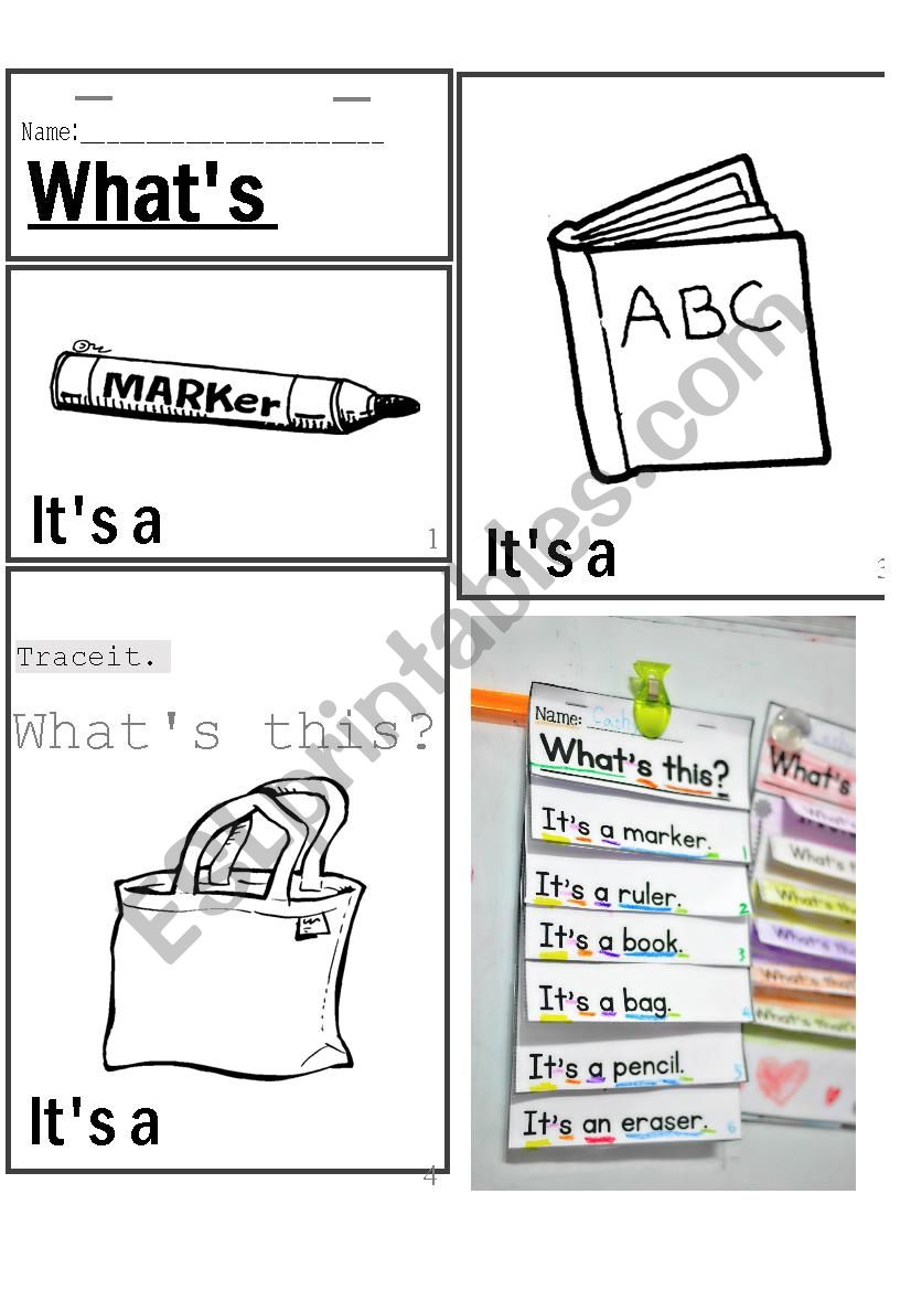 What´s this? - ESL worksheet by Miss Pan