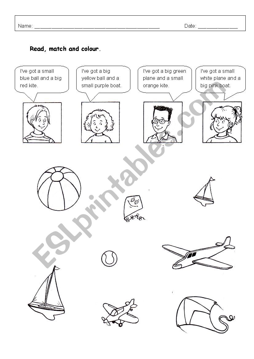I´ve got - ESL worksheet by jelenah