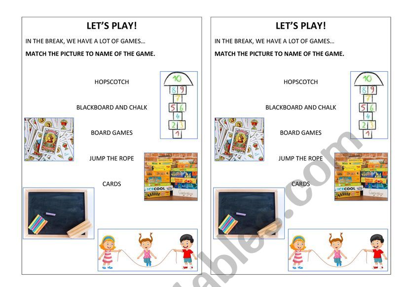 IT´S BREAK TIME! - ESL worksheet by camilagoldin