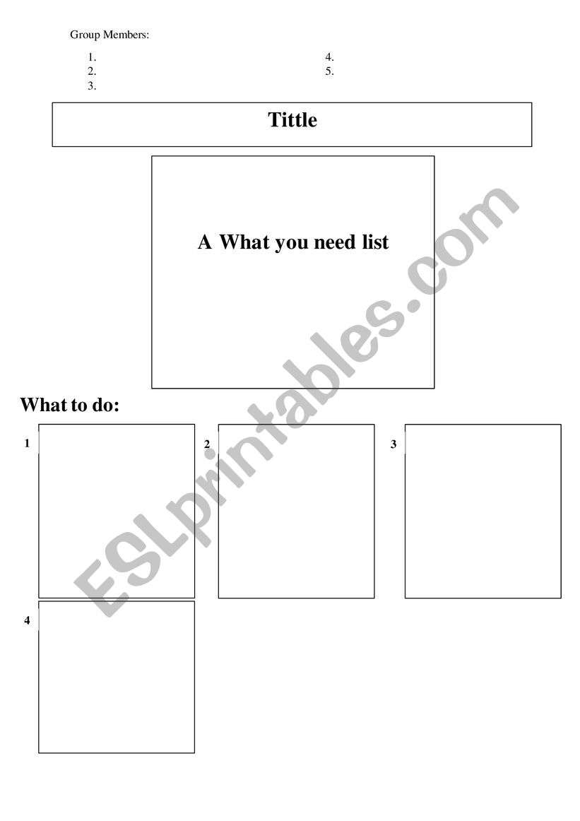 Instruction - ESL worksheet by mettapermata Instruction - ESL worksheet by mettapermata