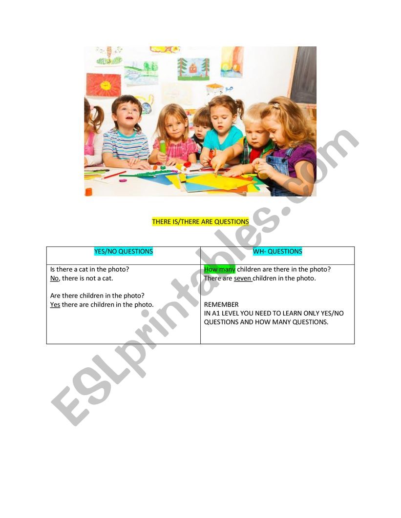 Question Making ´There is/There are´ - ESL worksheet by aysegulyucel