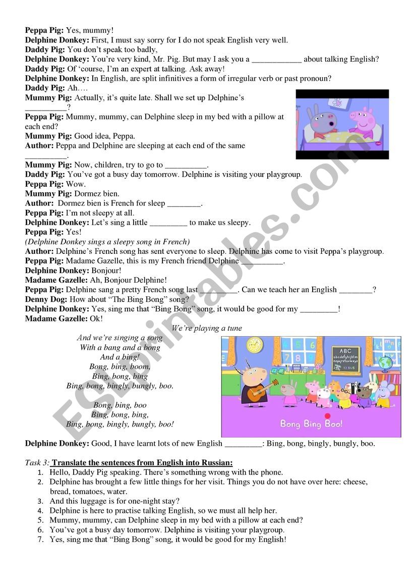 Peppa Pig Delphine Donkey