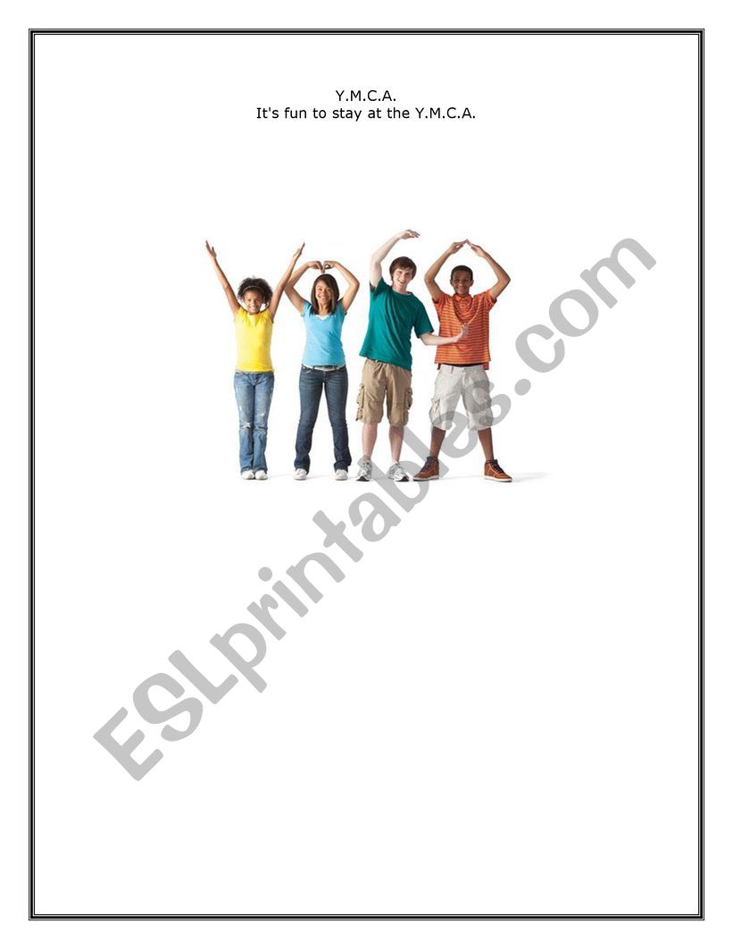 Ymca Letter Esl Worksheet By Lilianmz Letter Y Worksheets 50 FREE