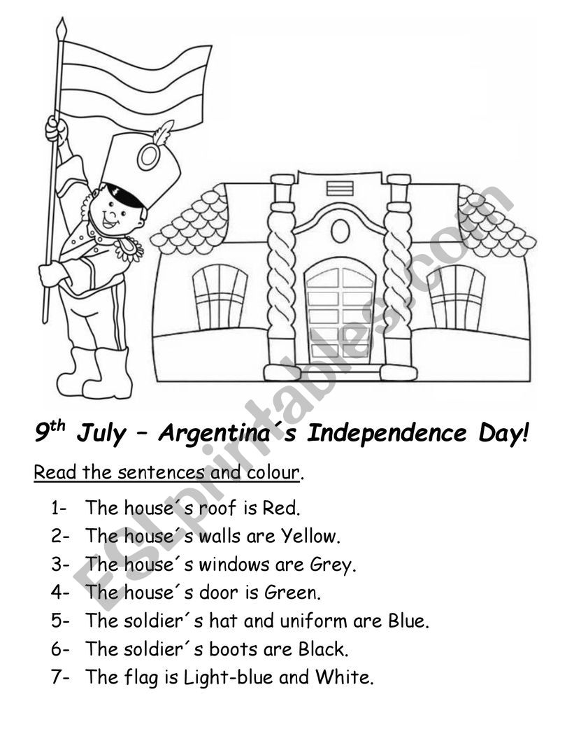Printable Info For Elementary Students On Argentina - USE EDU PL