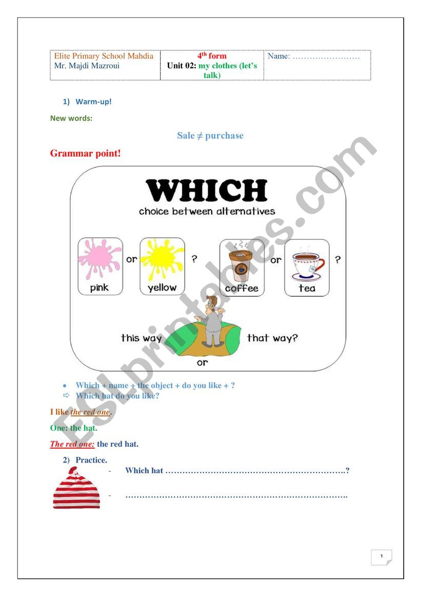 letï¿½s go 3 unit 2 letï¿½s talk - ESL worksheet by Majdi mazroui